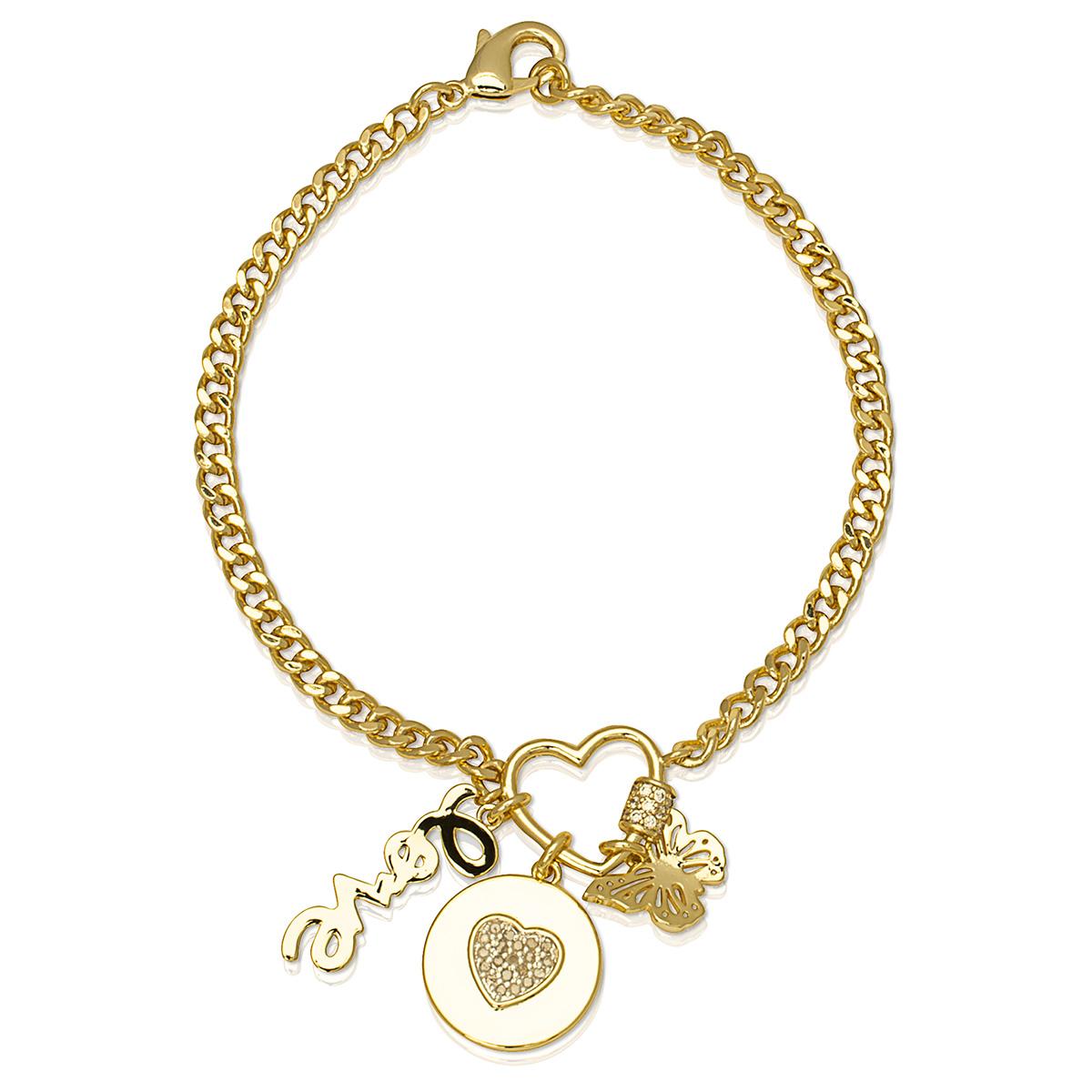 Click here for Gianni Argento 14kt. Gold Plate Open Heart Charm B... prices