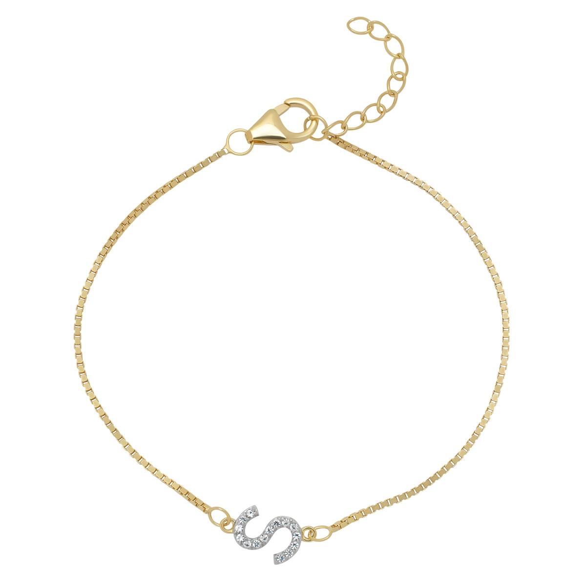 Click here for Gianni Argento 14kt. Gold Lab White Sapphire Initi... prices