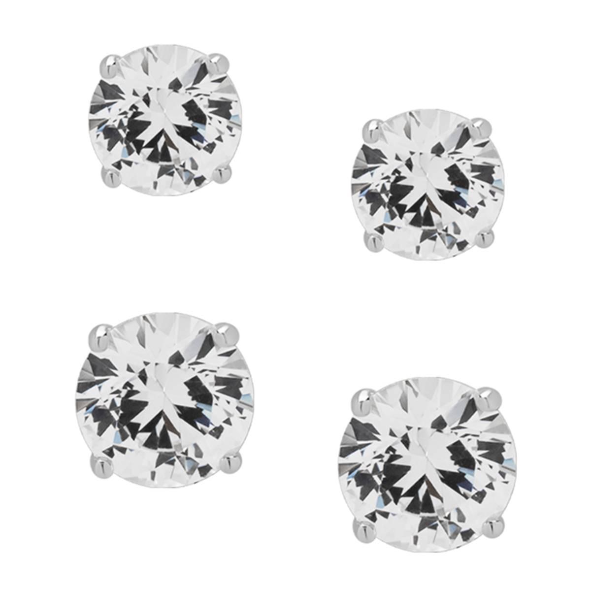 Click here for Gianni Argento Sterling Silver Lab Sapphire 2pr. E... prices