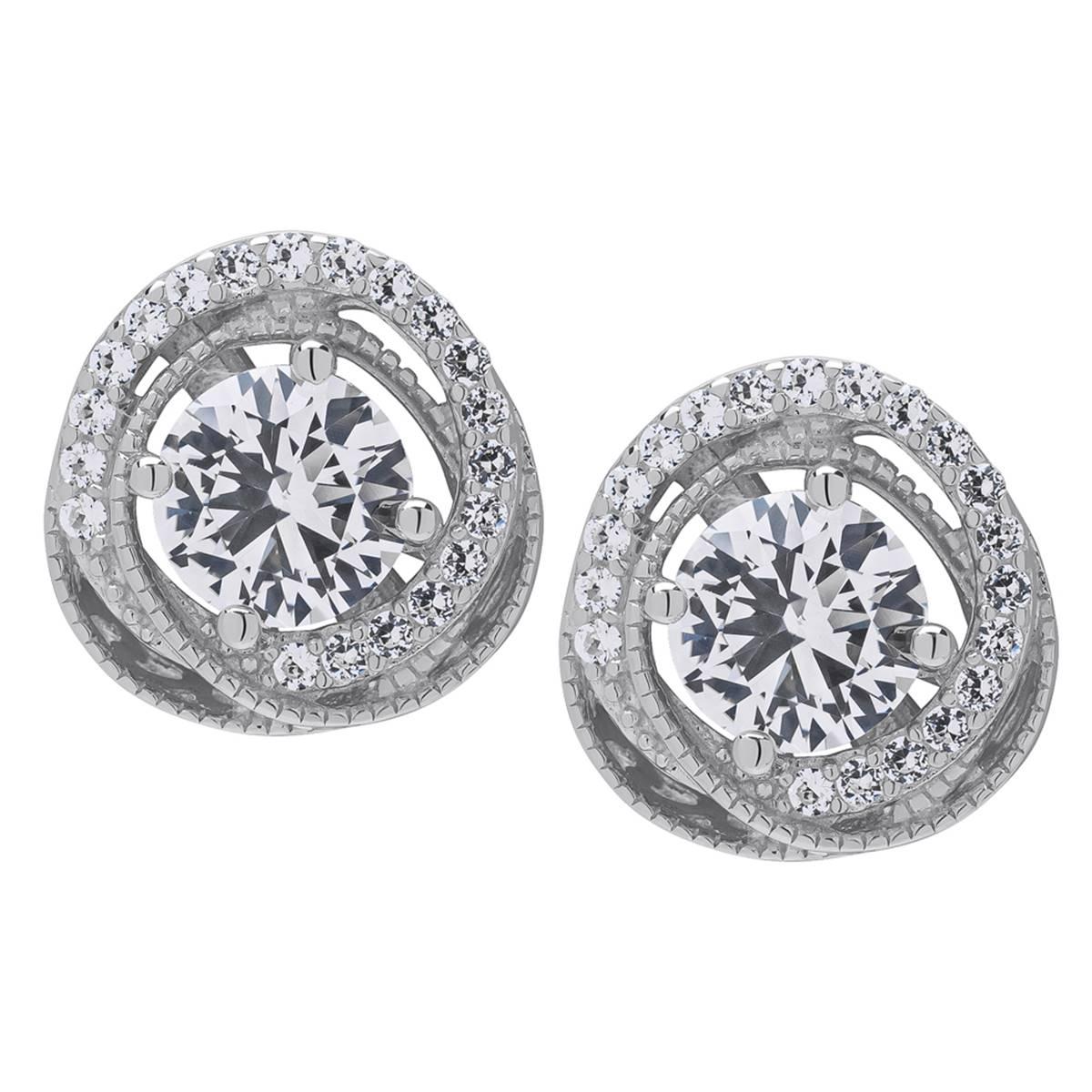 Click here for Gianni Argento Sterling Silver Love Knot Stud Earr... prices