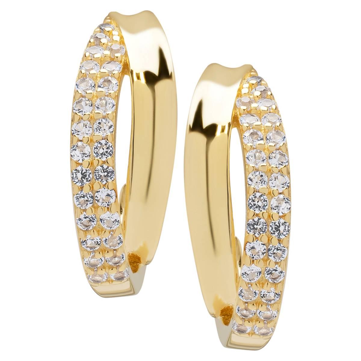 Click here for Gianni Argento Yellow Gold Plated Double Row Half... prices