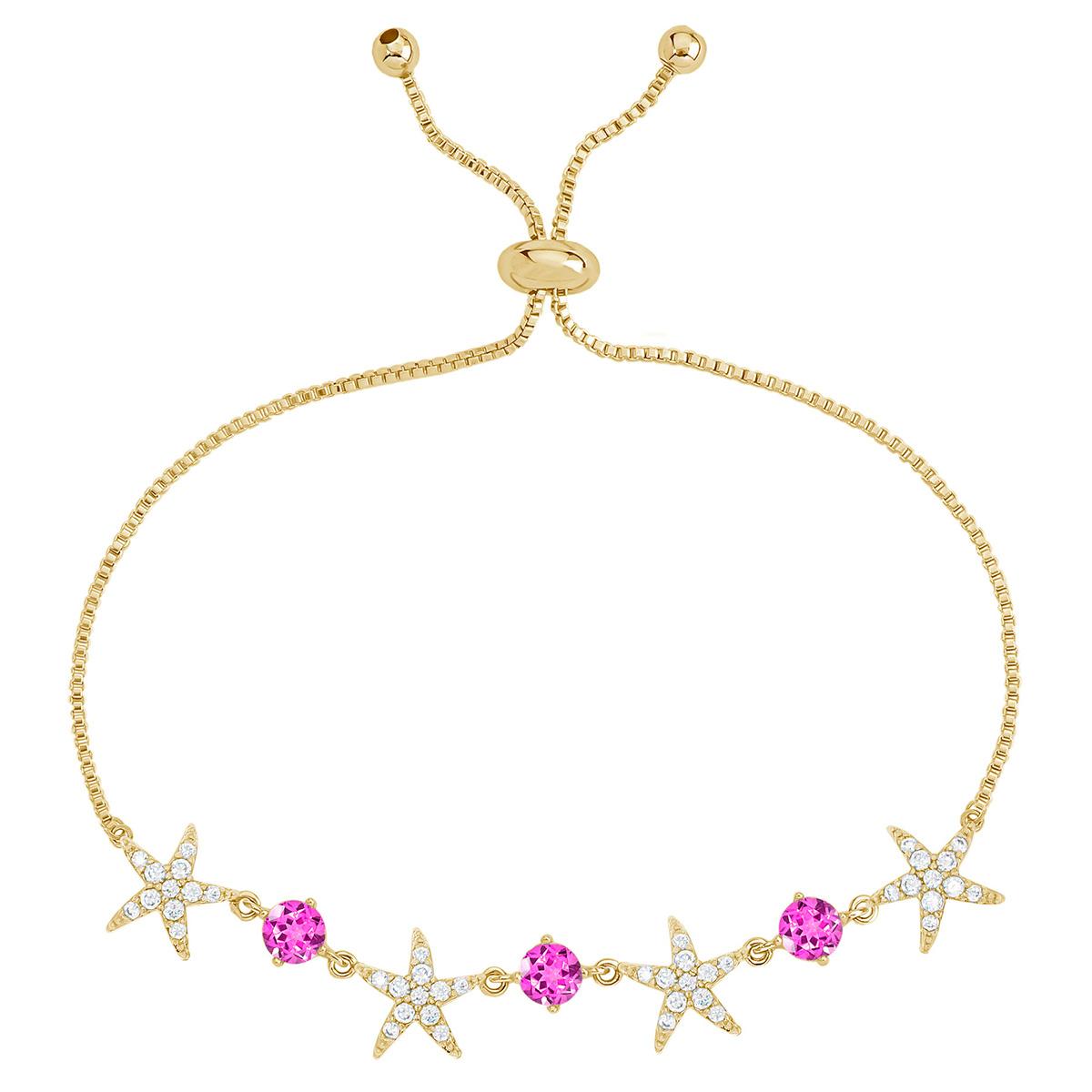 Click here for Gemstone by Gianni Argento Lab Ombre Starfish Link... prices