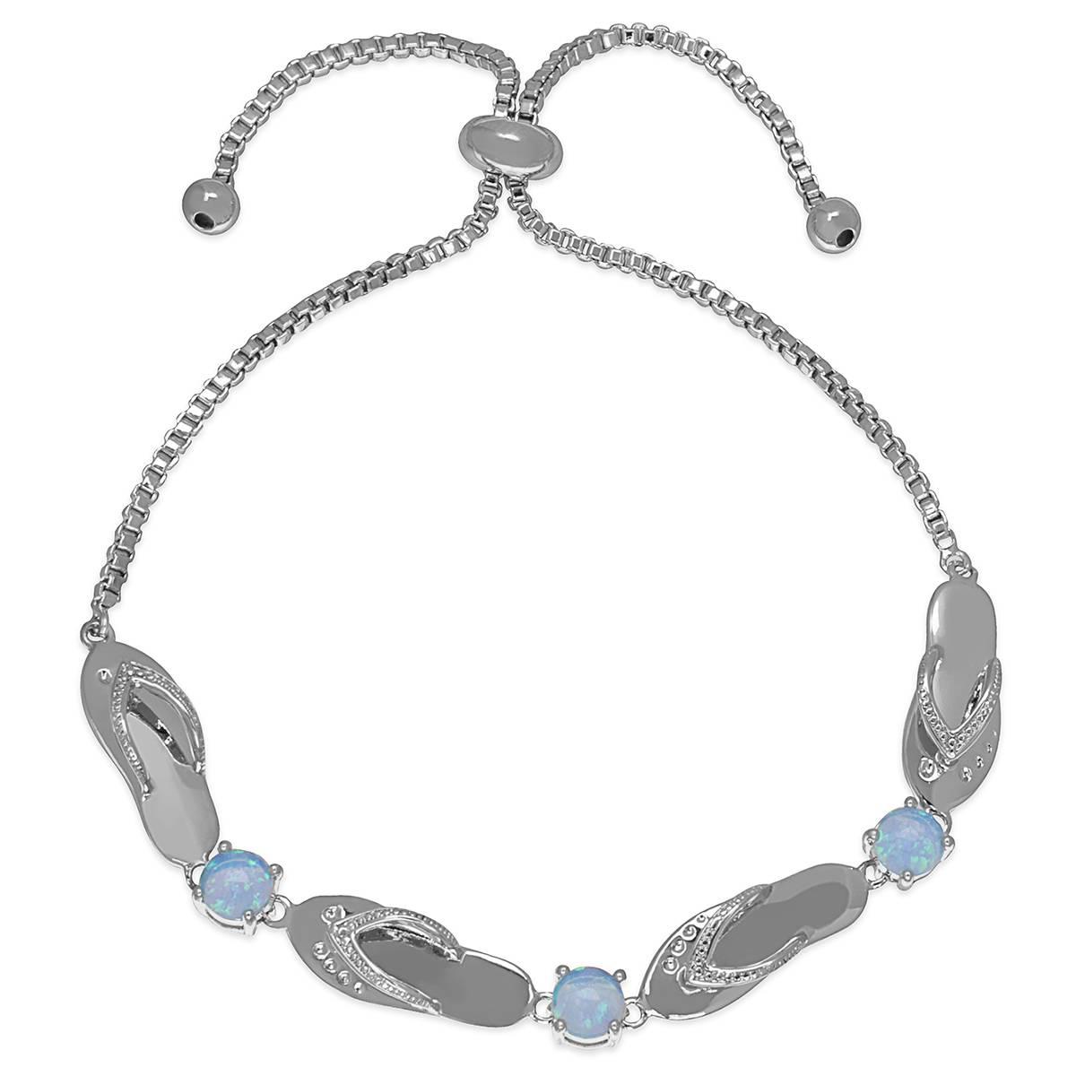 Click here for Gemstone by Gianni Argento Flip Flop Adjustable Br... prices