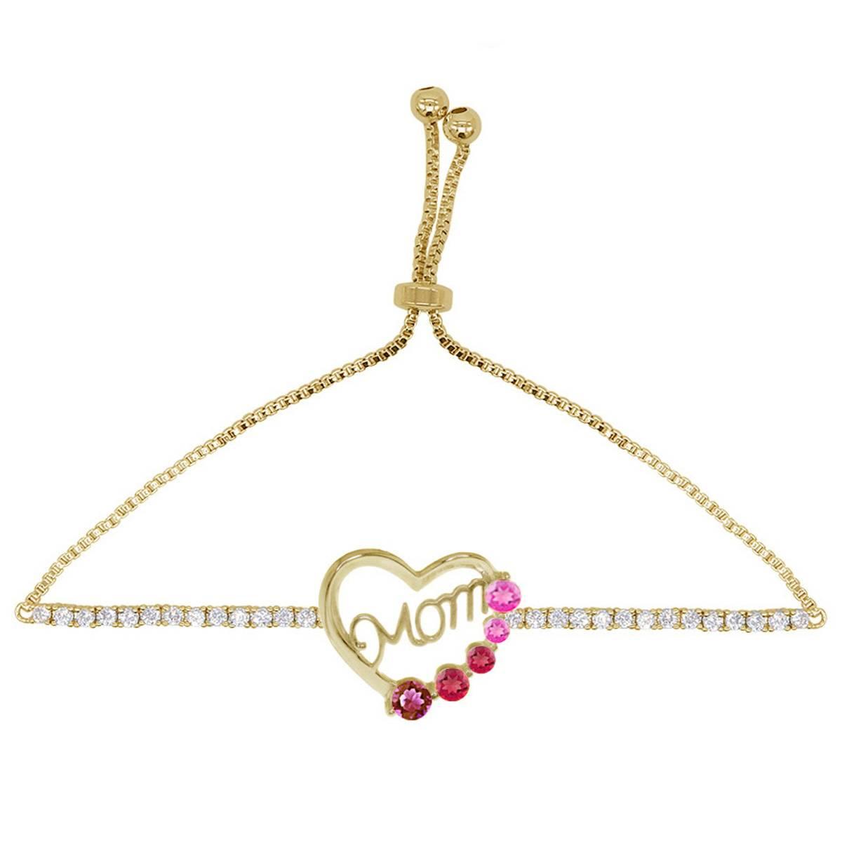 Click here for Gemstone by Gianni Argento Pink Sapphire Mom Heart... prices