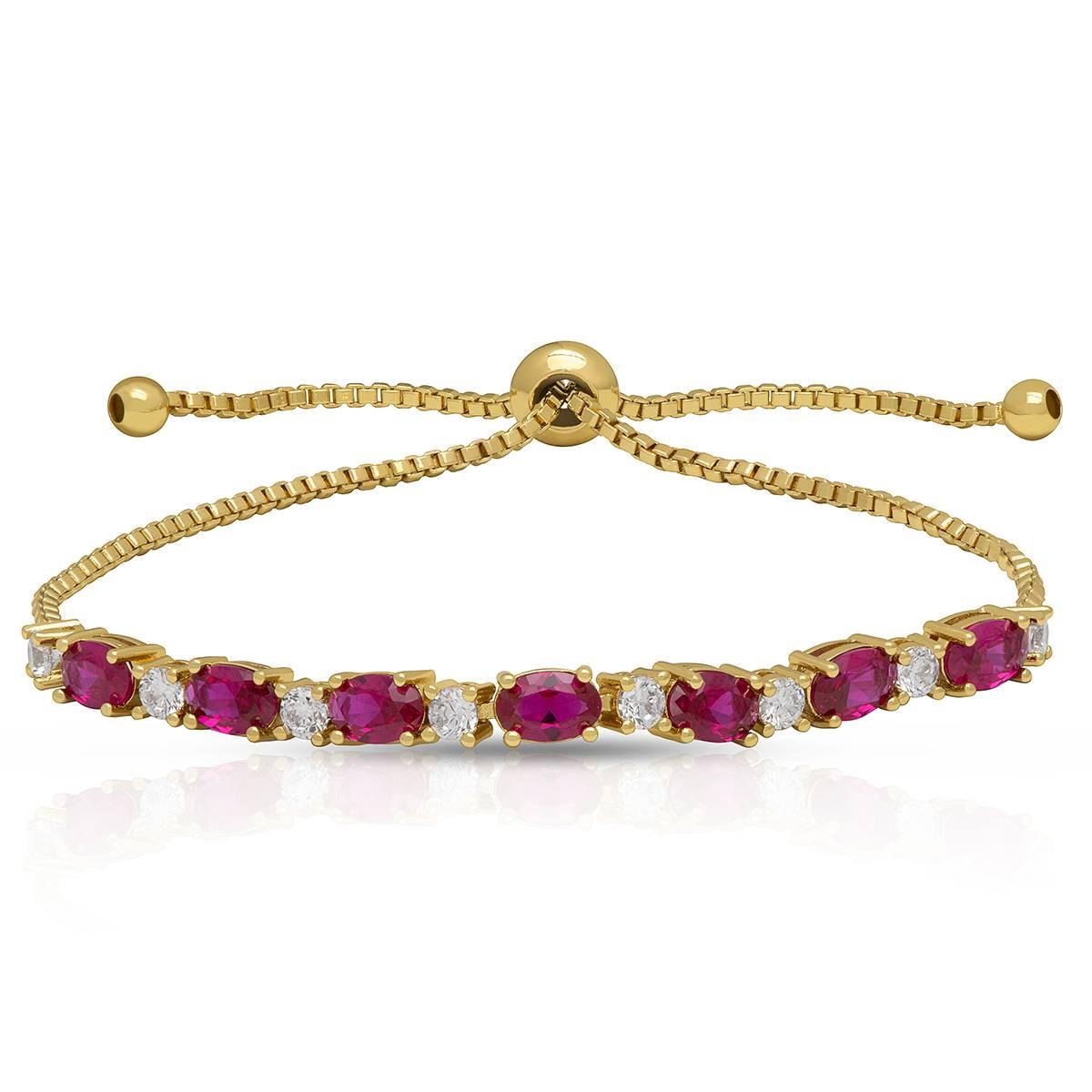 Click here for Gemstone by Gianni Argento Lab Grown Ruby Oval & R... prices