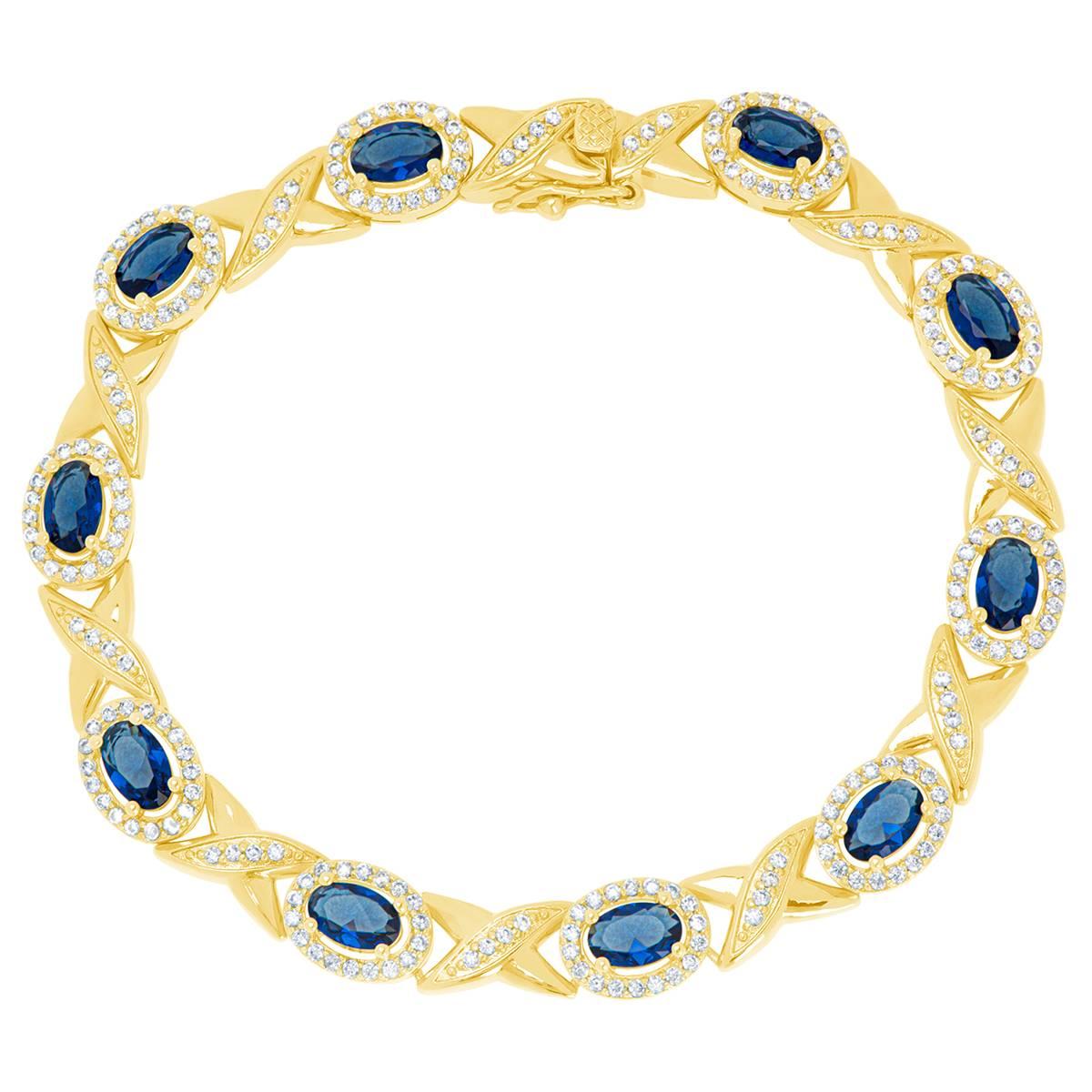 Click here for Gemstone by Gianni Argento Gold Plated XO Oval Lay... prices