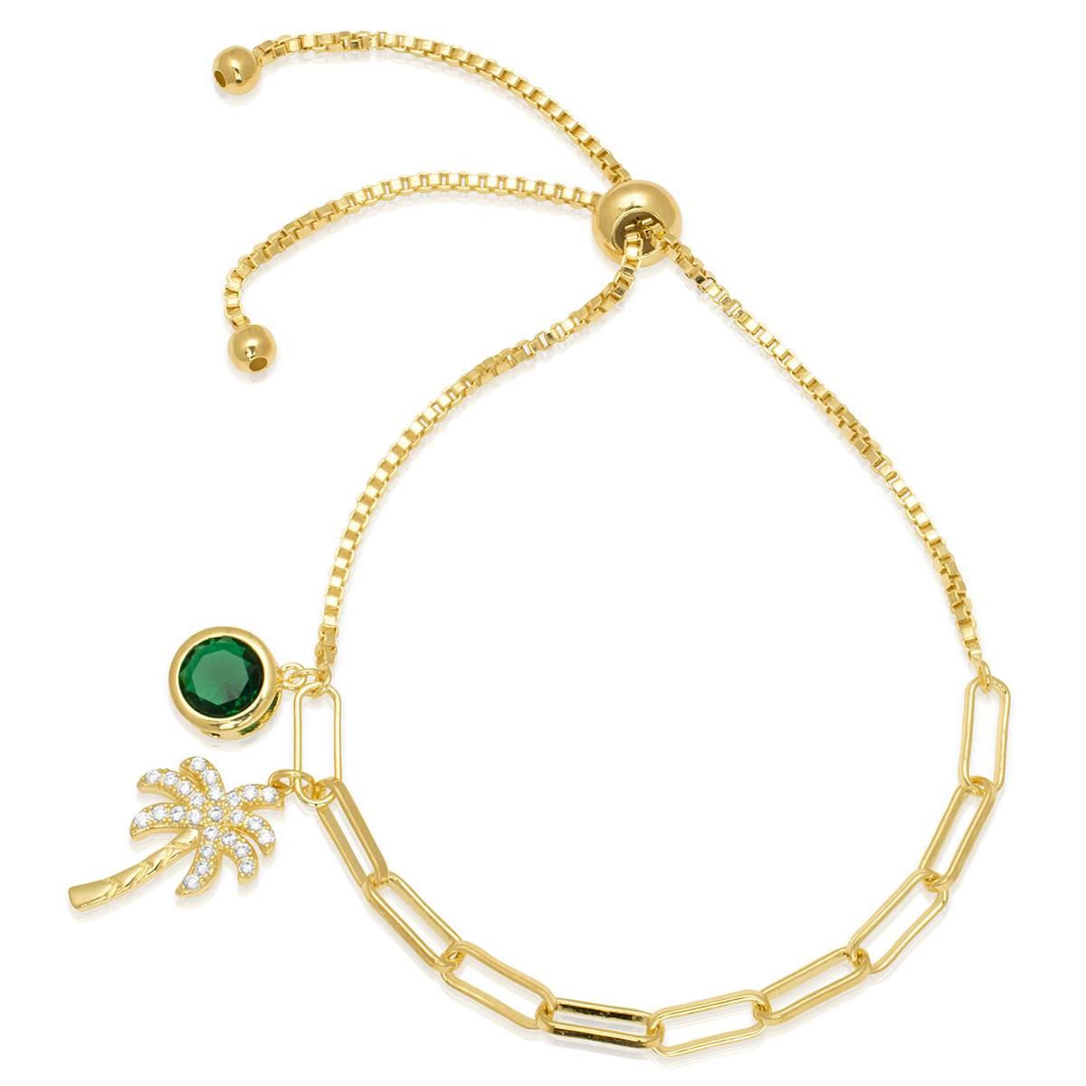 Click here for Gemstone by Gianni Argento Palm Tree Adjustable Br... prices