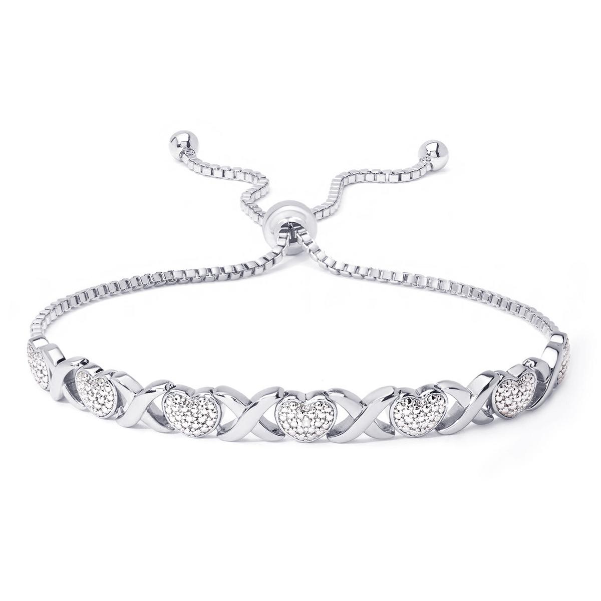 Click here for Accents by Gianni Argento Diamond Accent X & Heart... prices