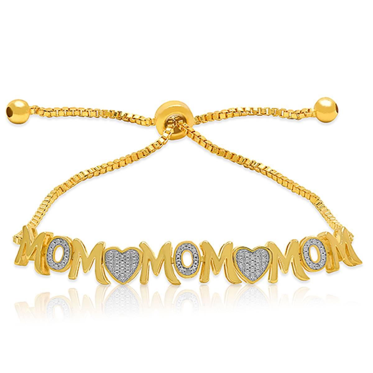 Click here for Accents by Gianni  Argento Diamond Accent Triple M... prices