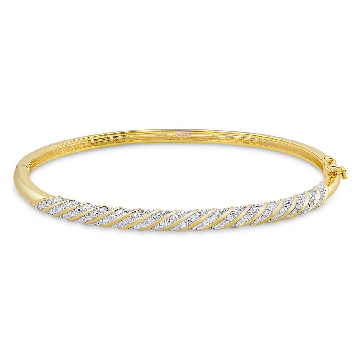 Click here for Accents by Gianni Argento Diamond Accent Swirl Ban... prices