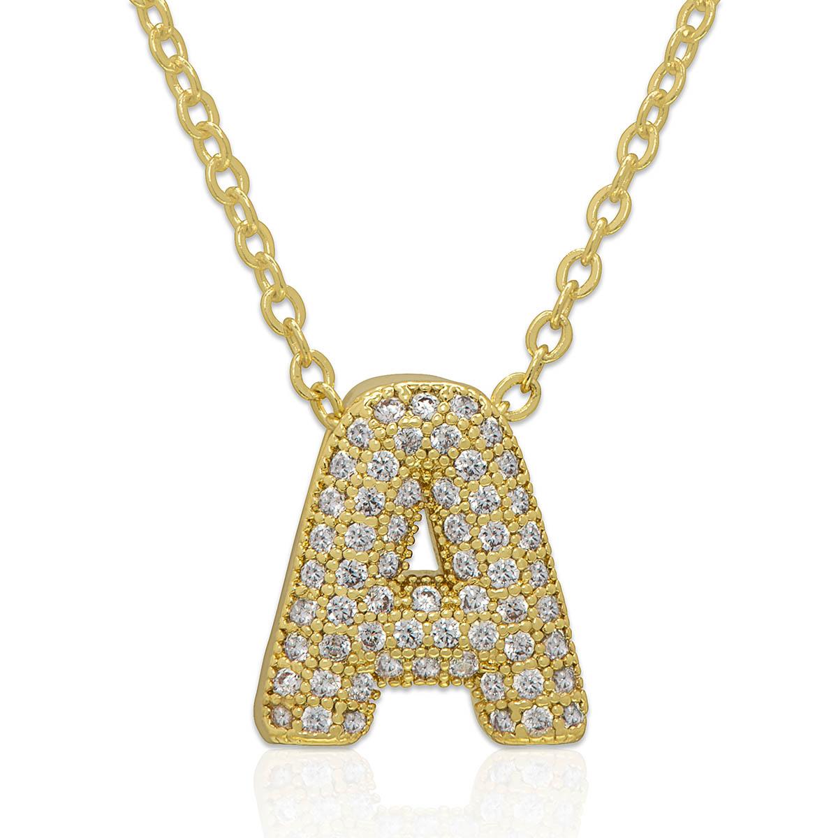 Click here for Accents by Gianni Argento Bubble Initial A Pendant prices