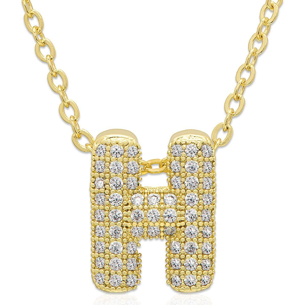 Click here for Accents by Gianni Argento 14kt. Gold Bubble Initia... prices