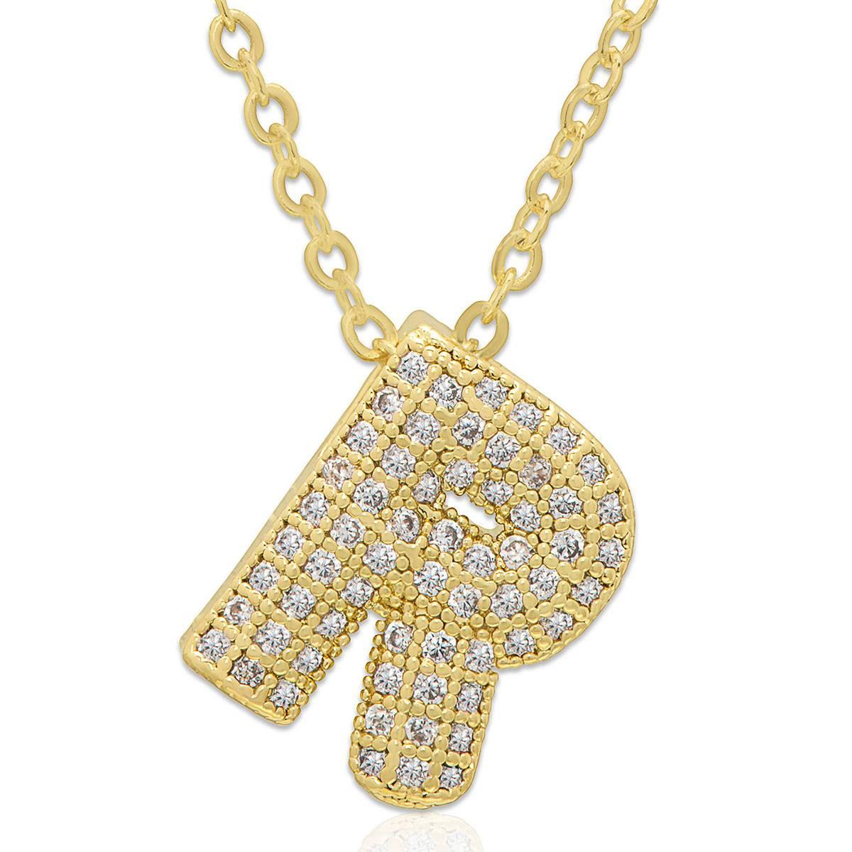 Click here for Accents by Gianni Argento 14kt. Gold Bubble Initia... prices