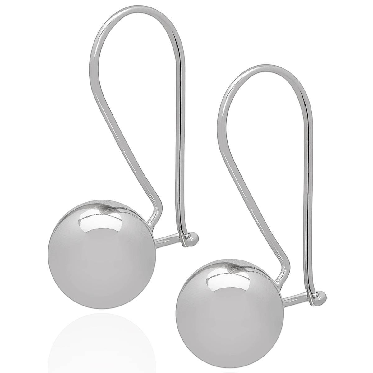 Click here for Gianni Argento 10mm Ball Shepherd Earrings prices