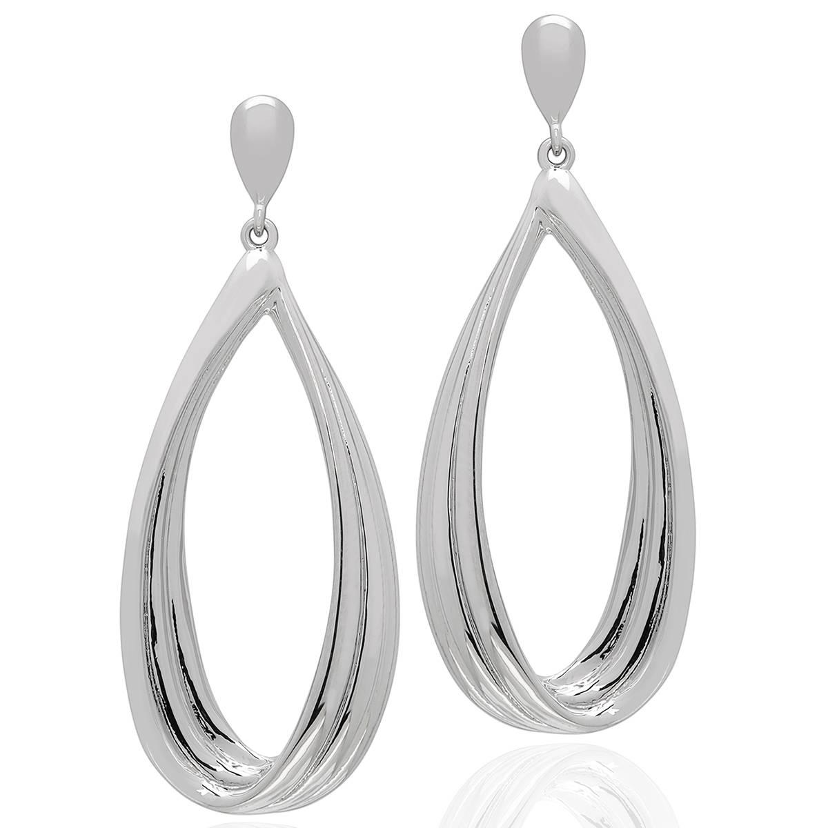 Click here for Gianni Argento Oval Long Drop Earrings prices