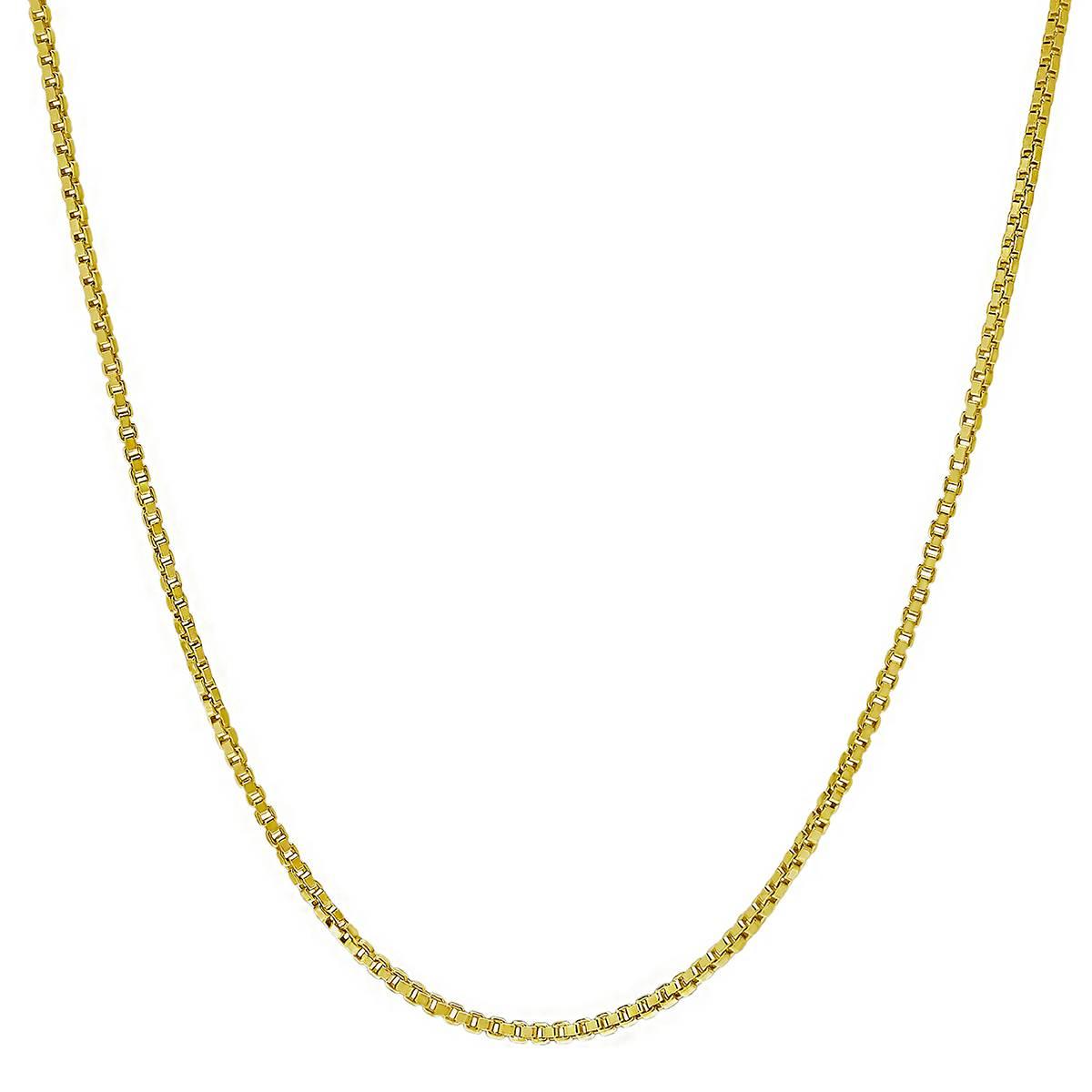 Click here for Gianni Argento 20in. Gold over Sterling Box Chain... prices