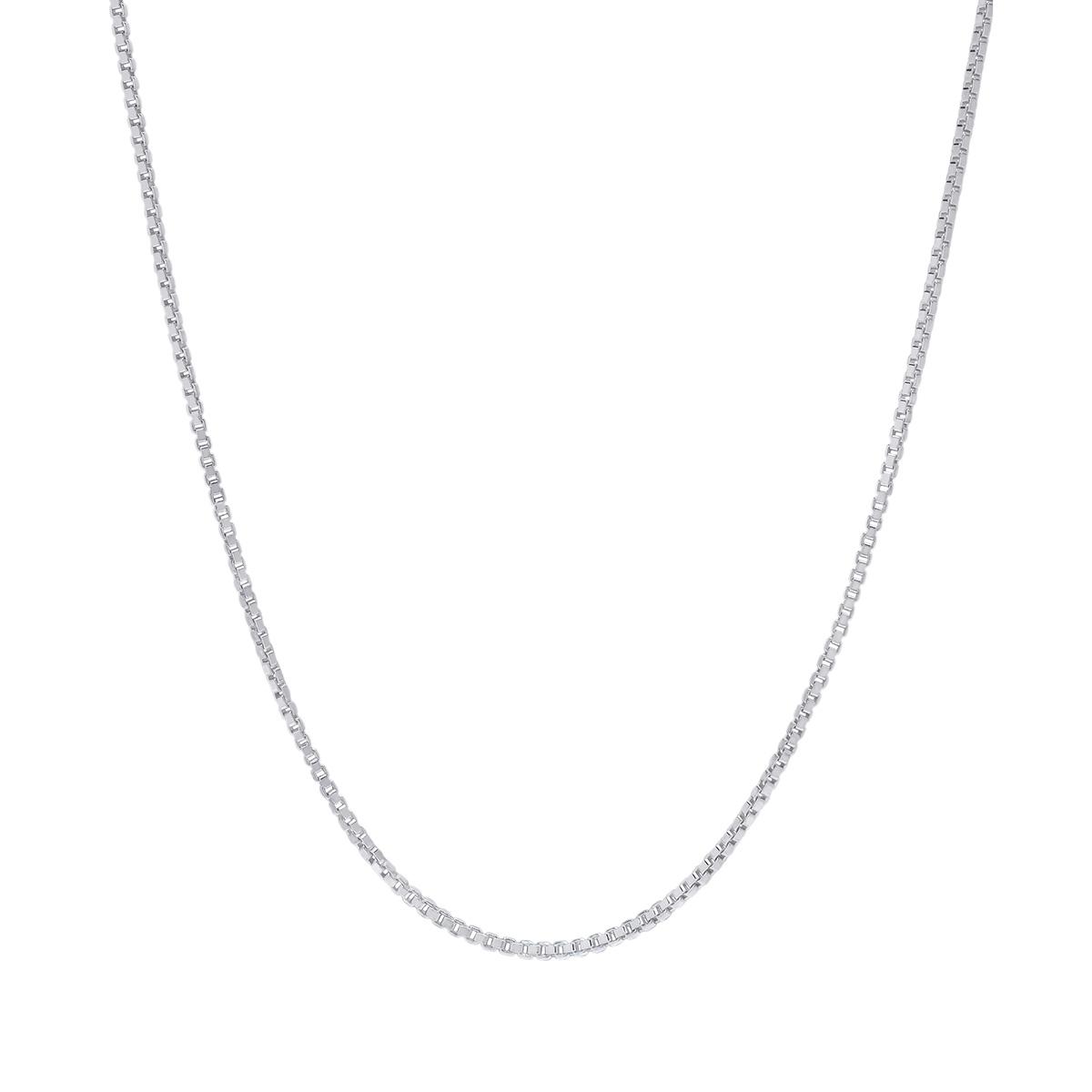 Click here for Sterling Silver DC Box 24in. Chain Necklace prices