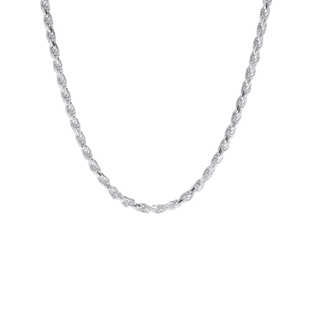 Click here for Sterling Silver DC Rope 16in. Chain Necklace prices