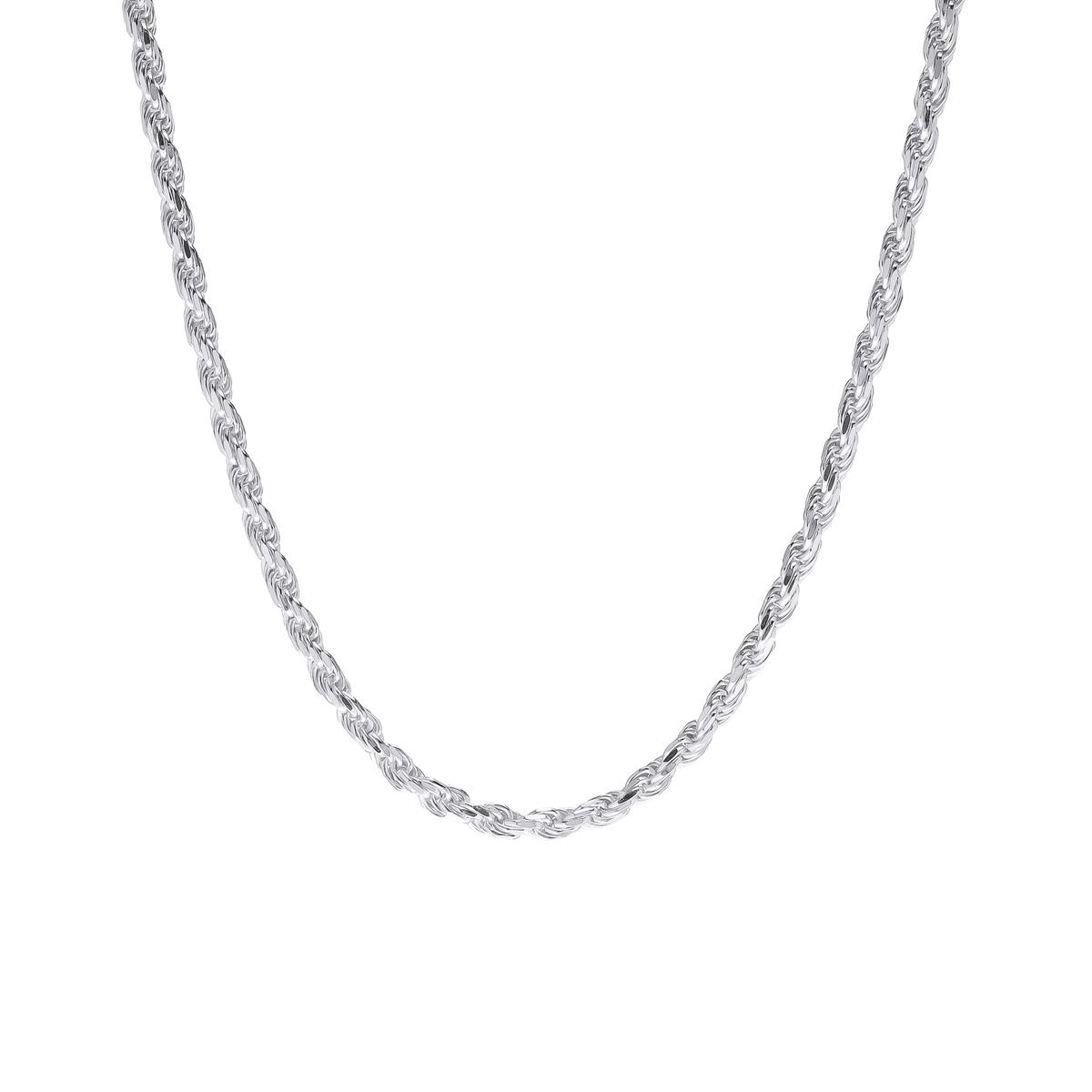 Click here for Sterling Silver DC Rope 18in. Chain Necklace prices