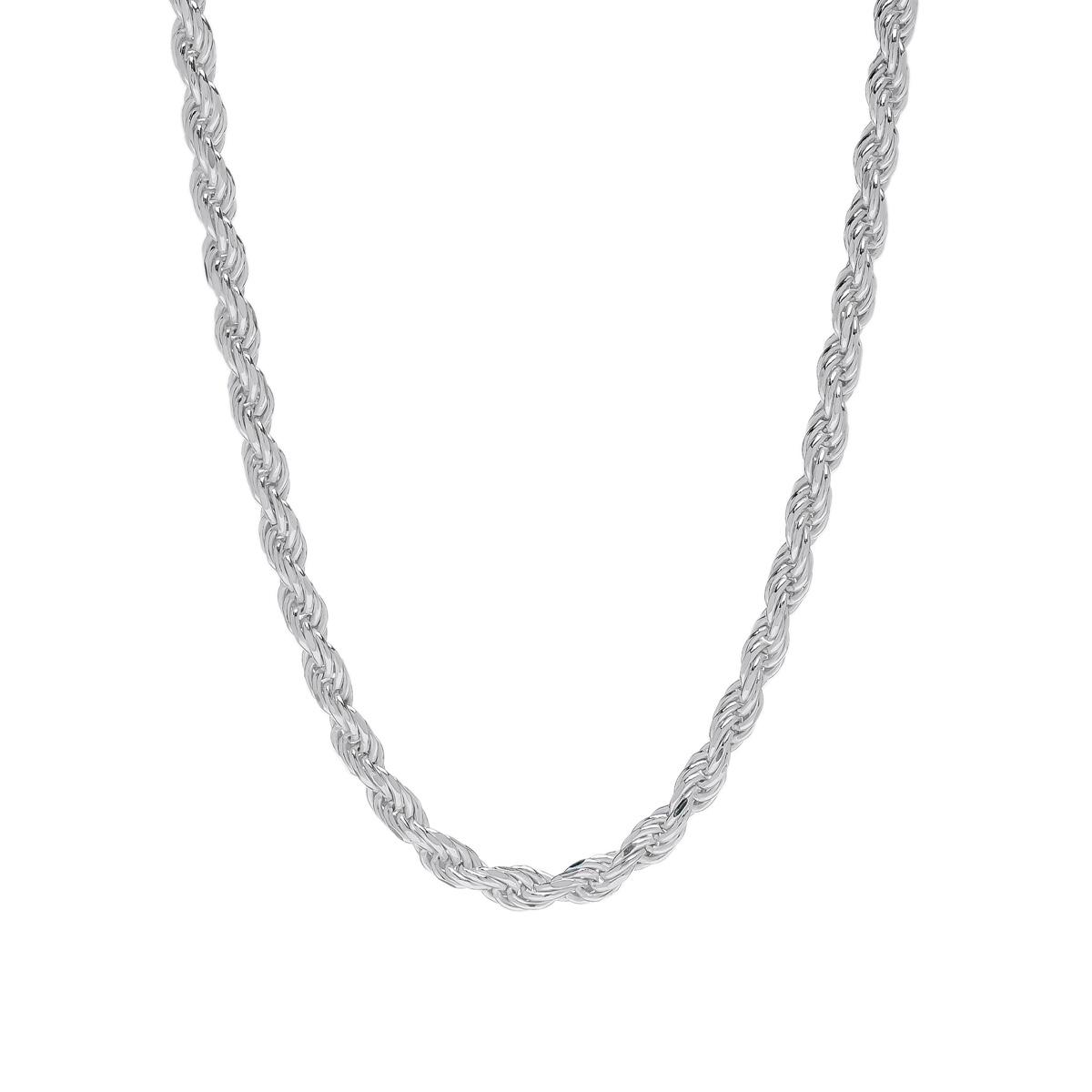Click here for Sterling Silver DC Rope 18in. Chain Necklace prices
