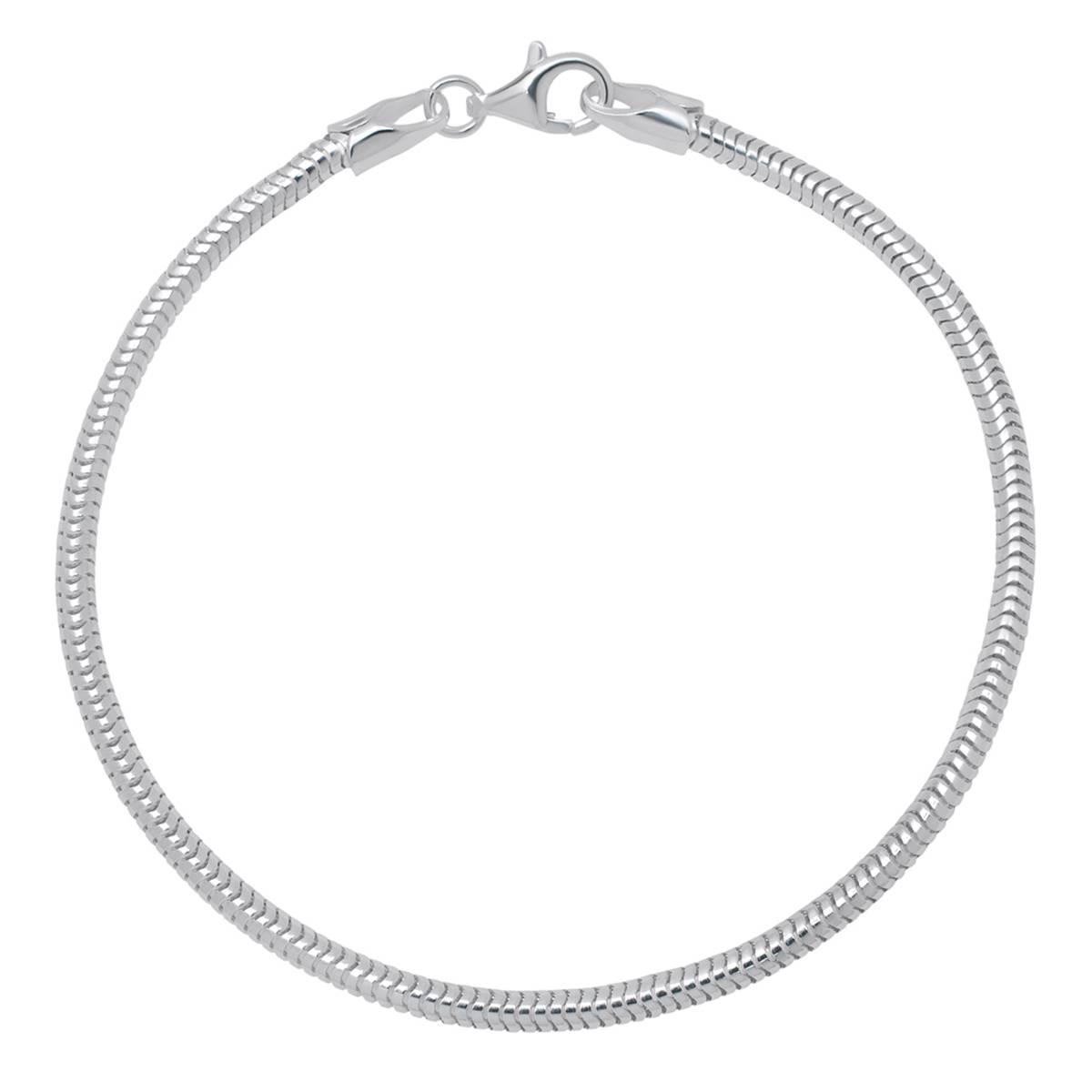 Click here for Sterling Silver Real Snake Chain Bracelet prices
