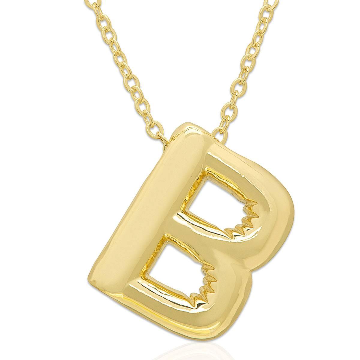 Click here for Plain Puff Initial B Pendant prices
