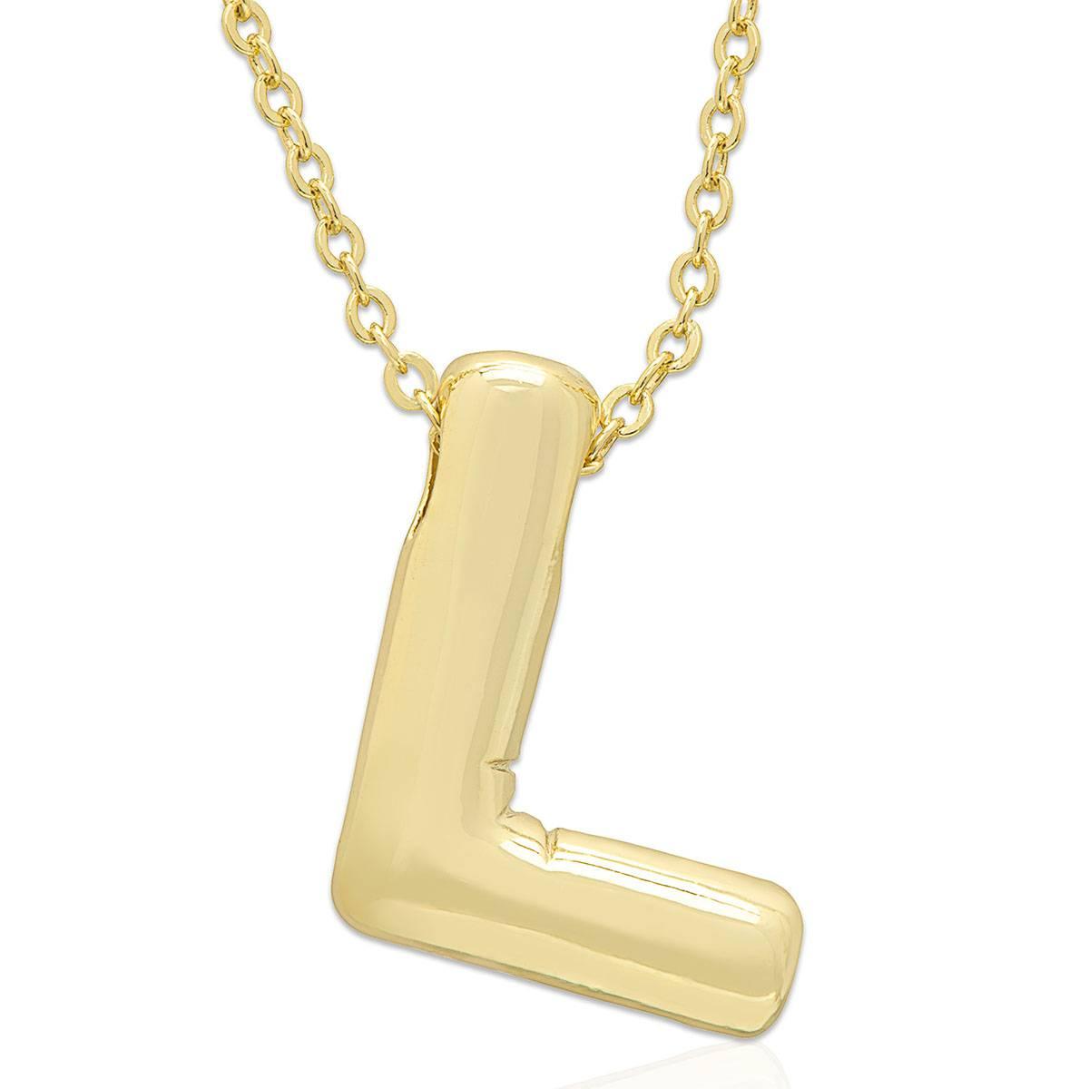 Click here for Plain Puff Initial L Pendant prices