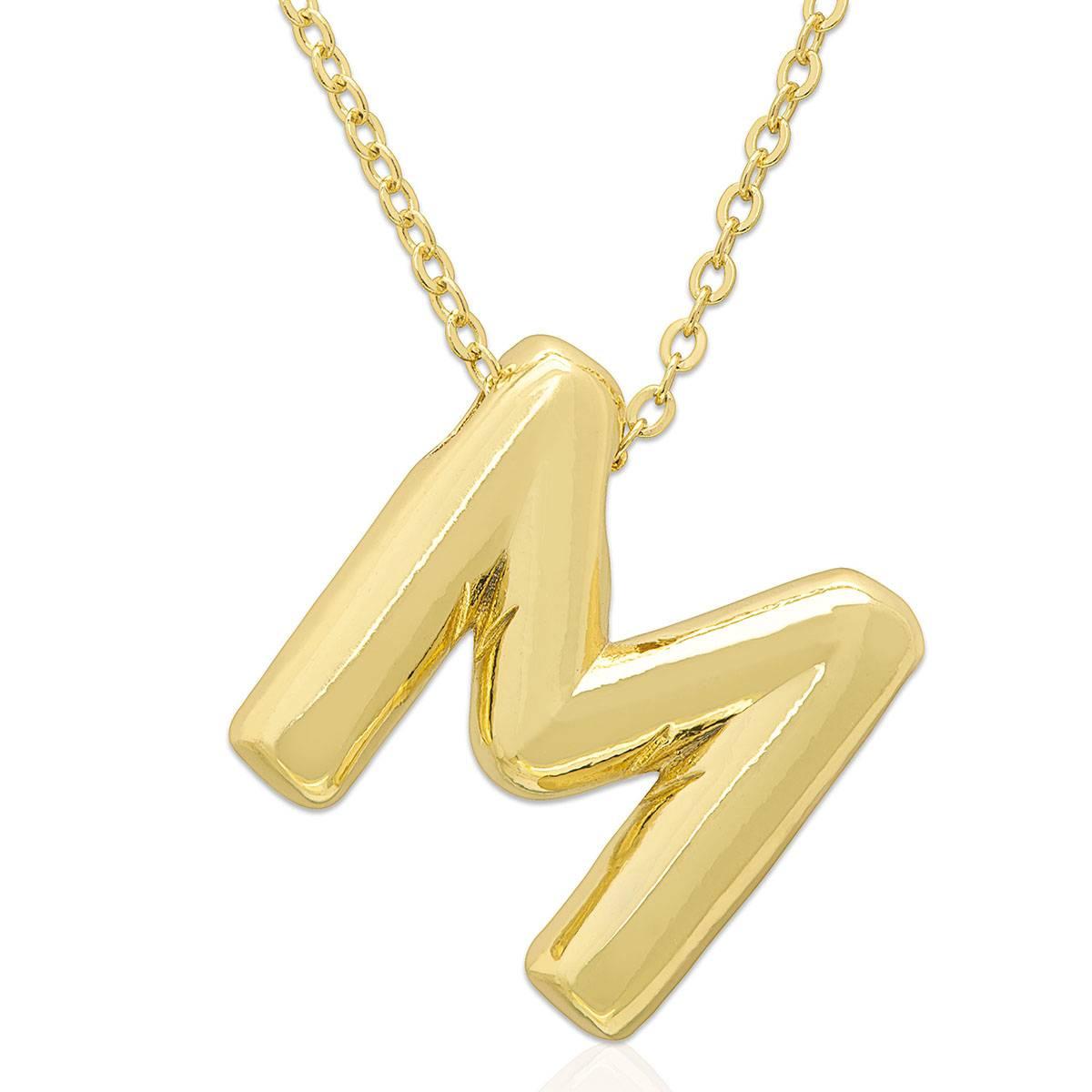 Click here for Plain Puff Initial M Pendant prices