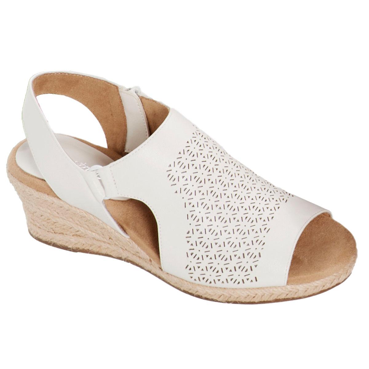Click here for Womens Easy Street Serena Espadrille Wedge Sandals prices