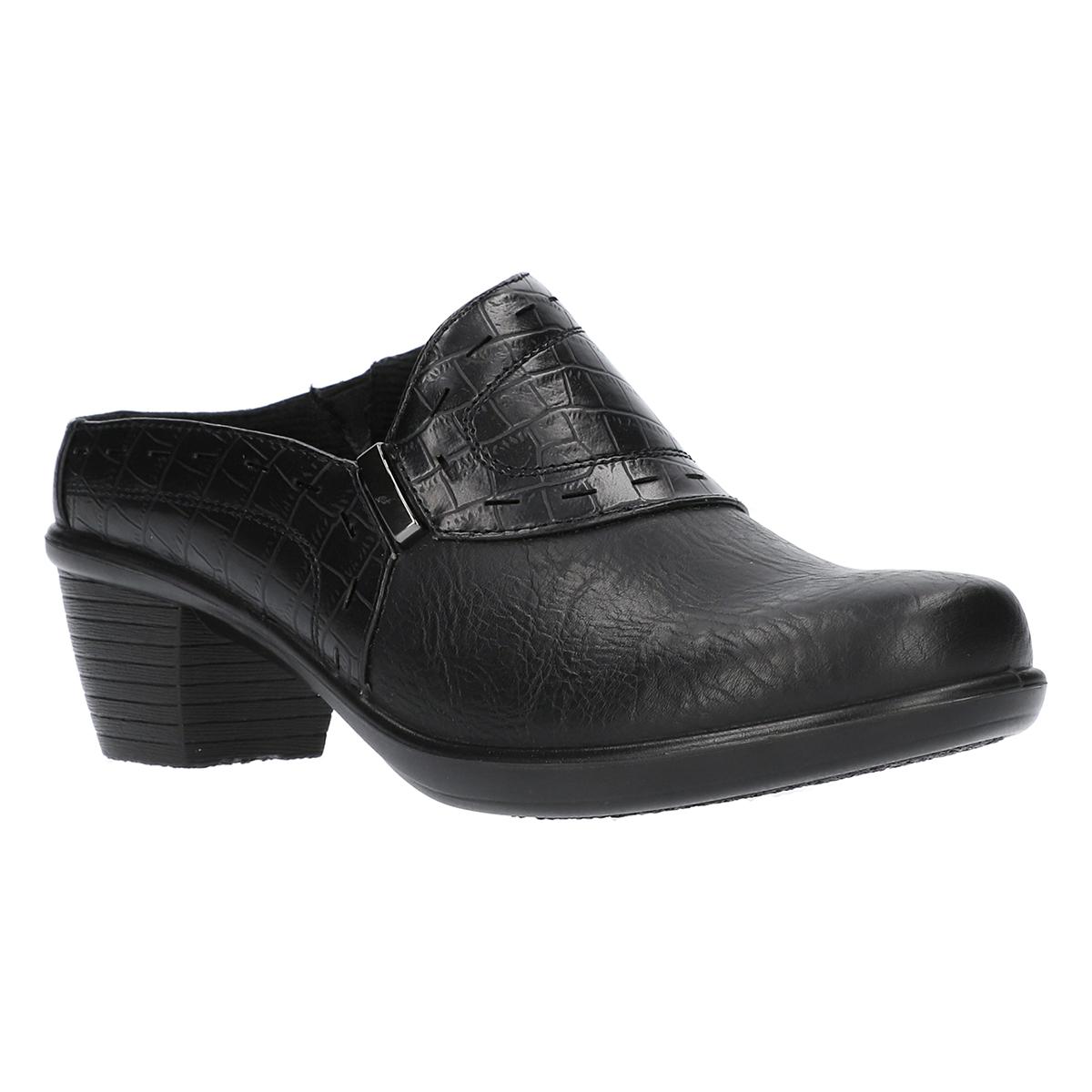 Click here for Womens Easy Street Cynthia Croco Comfort Mules prices