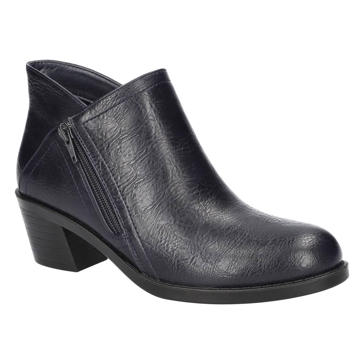 Click here for Womens Easy Street Morgana Block Heel Ankle Boots prices