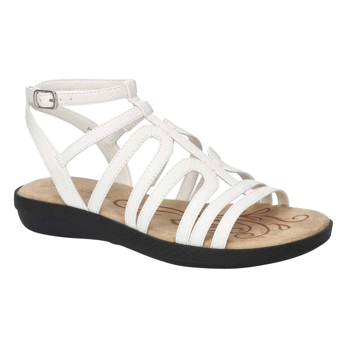 Click here for Easy Street Womens Daylily Gladiator Buckle Flat S... prices