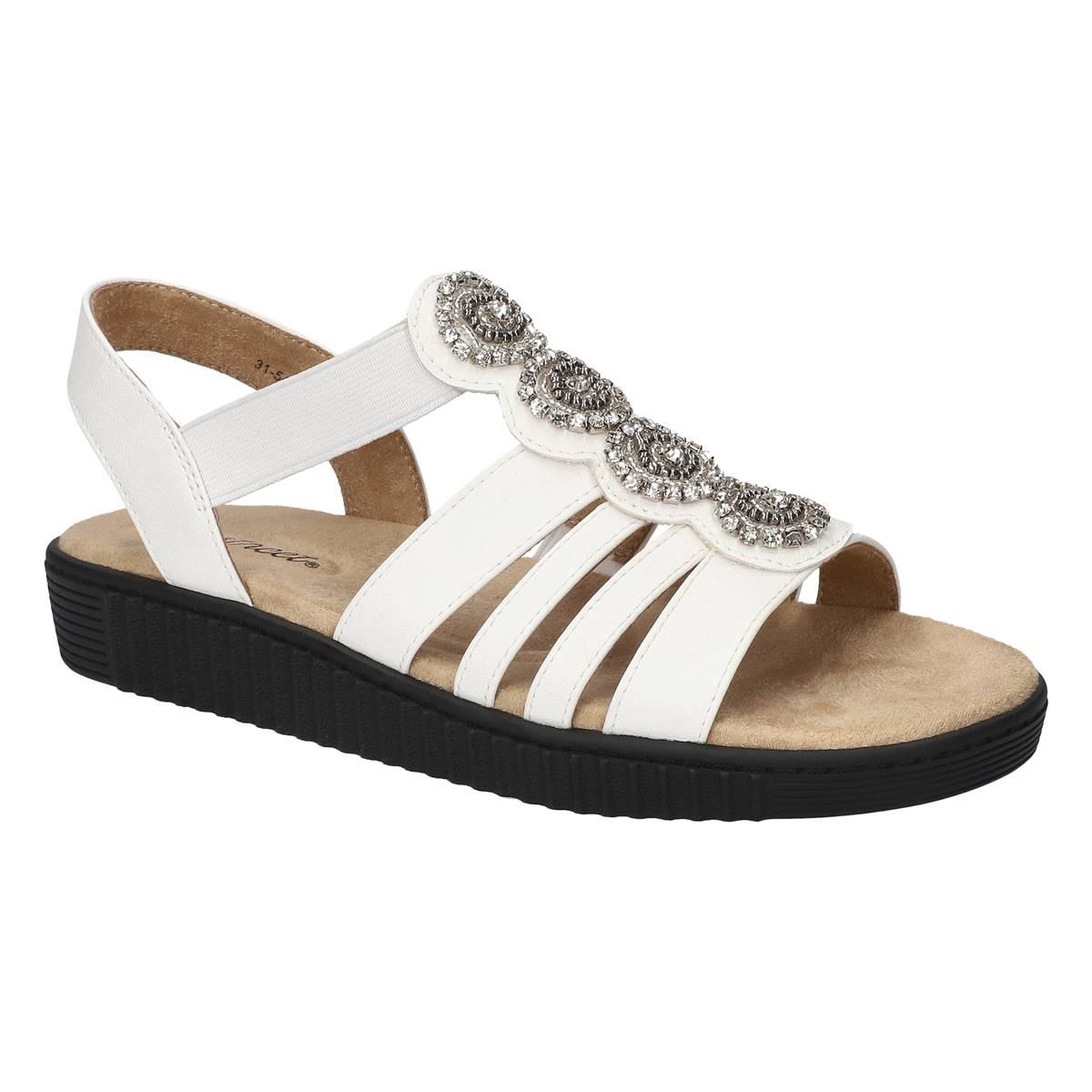 Click here for Easy Street Womens Samira Slip-On Platform Sandals... prices