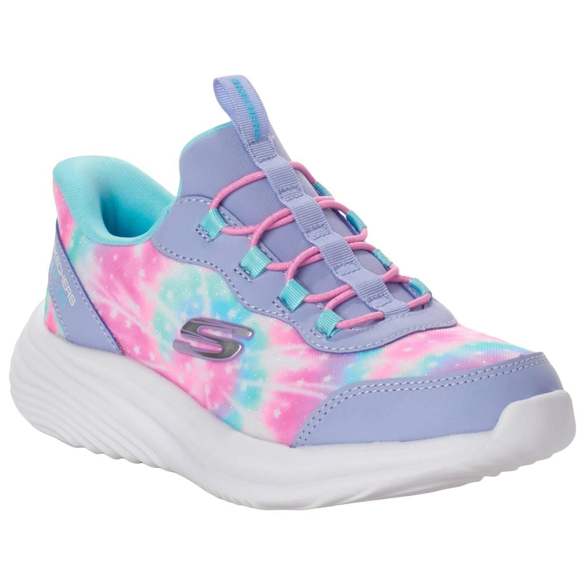 Click here for Big Girls Skechers Rainbow Rush Bounder Pro Athlet... prices