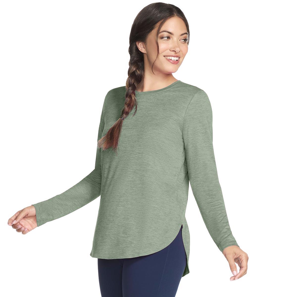 Click here for Womens Skechers GO DRI Swift Long Sleeve Tunic Tee prices