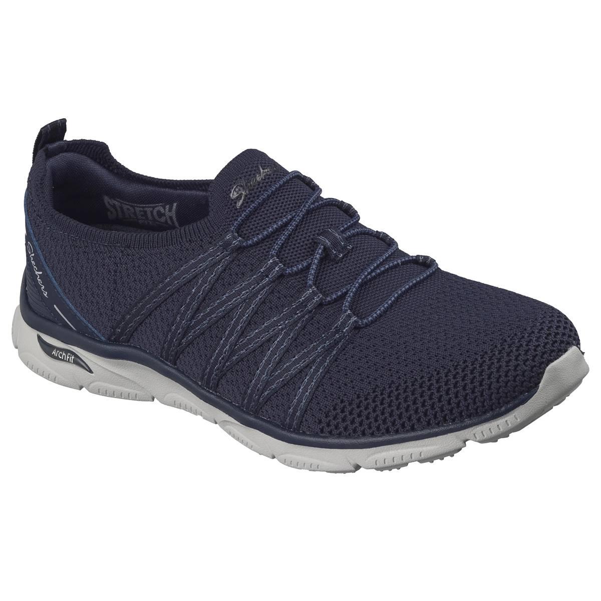 Click here for Womens Skechers Arch Fit Sunny-Creative Pass Athle... prices