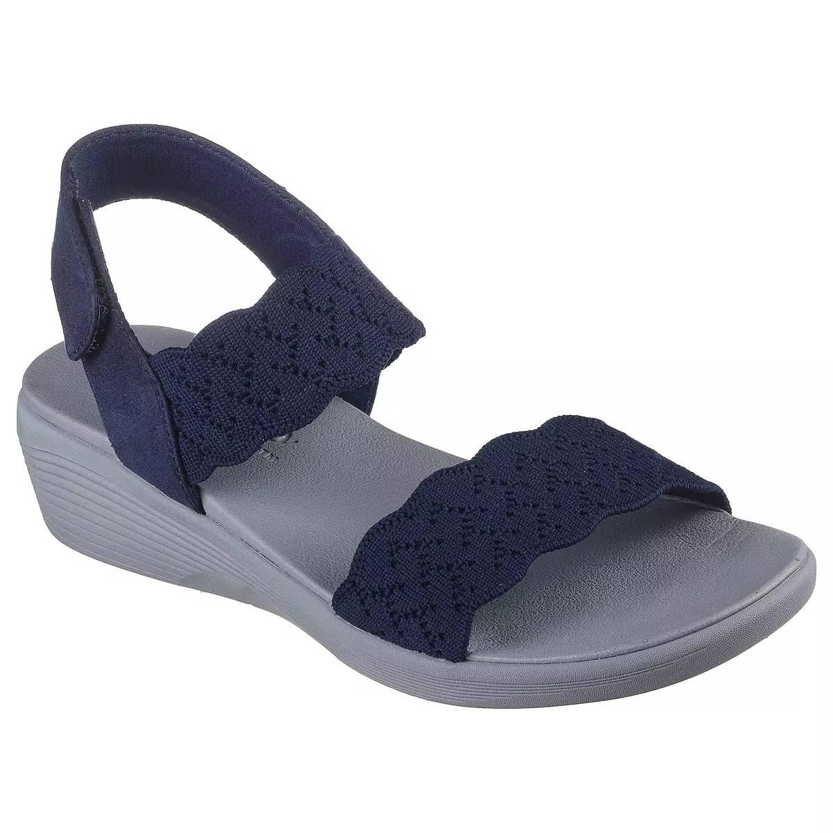 Click here for Womens Skechers Arya On The Rise Wedge Sandals prices