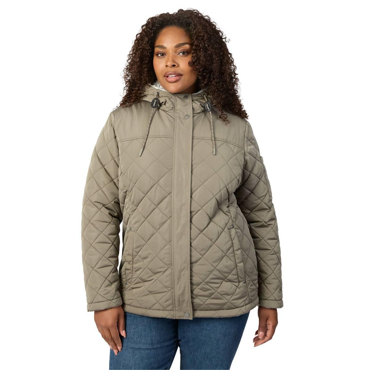 Click here for Plus Size Free Country Sherpa Stratus Lite Reversi... prices