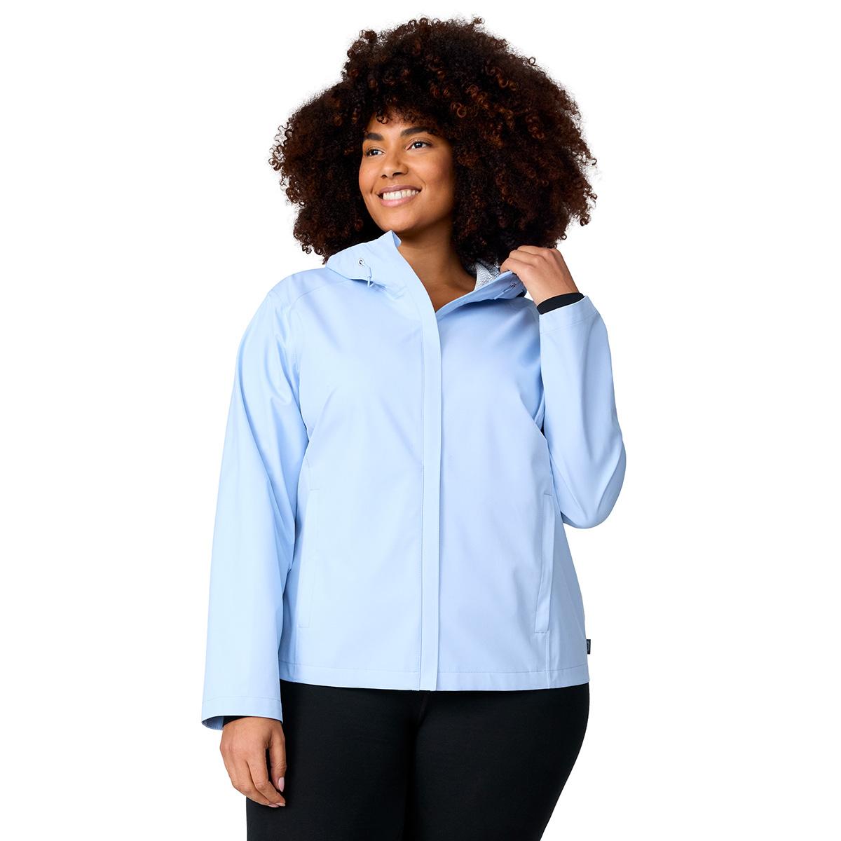 Click here for Plus Size Free Country X20 Waterproof Packable Jac... prices