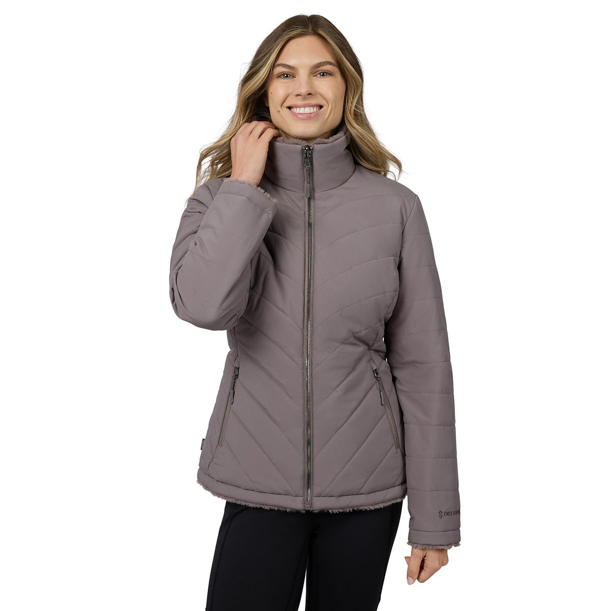 Click here for Womens Free Country Cirrus Reversible Down & Puffe... prices