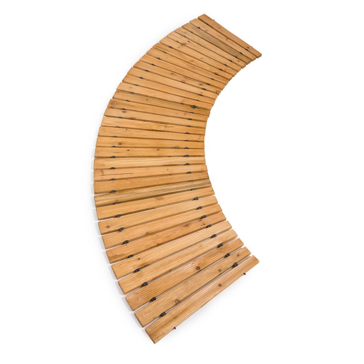Click here for Evergreen 6ft. Curved Wooden Roll-Out Pathway prices