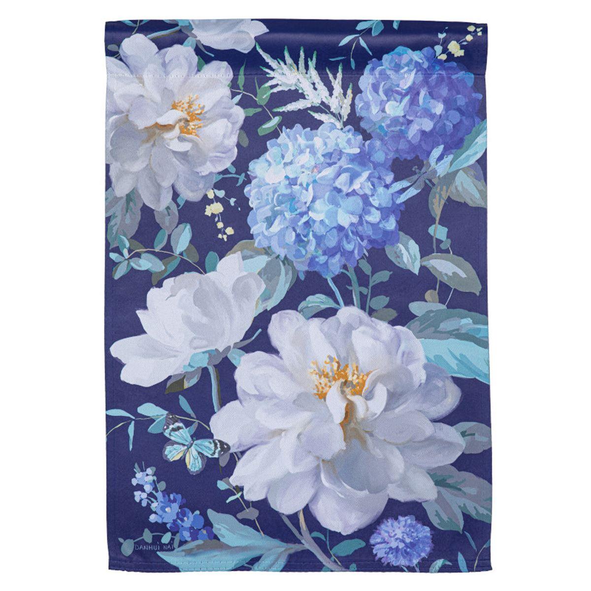 Click here for Evergreen Spring Morning Blooms Suede Garden Flag prices