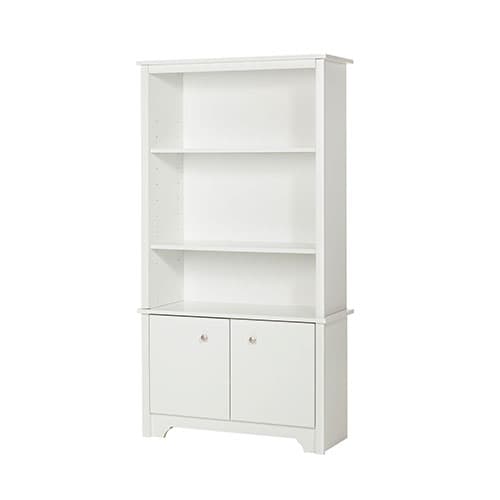 Click here for South Shore Vito 3-Shelf Bookcase w/ Doors - White prices