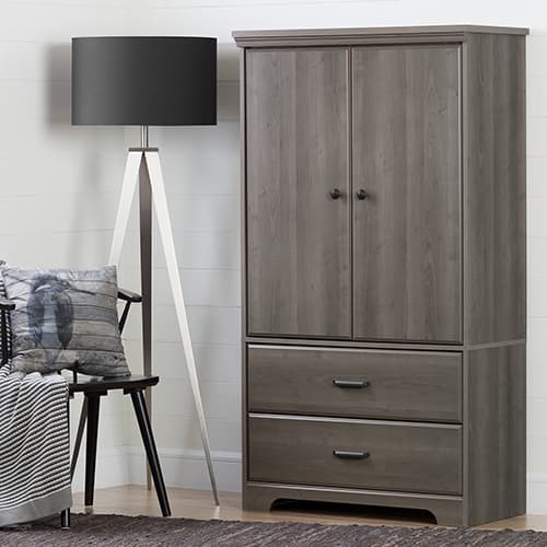 Click here for South Shore Versa 2 Door Armoire prices