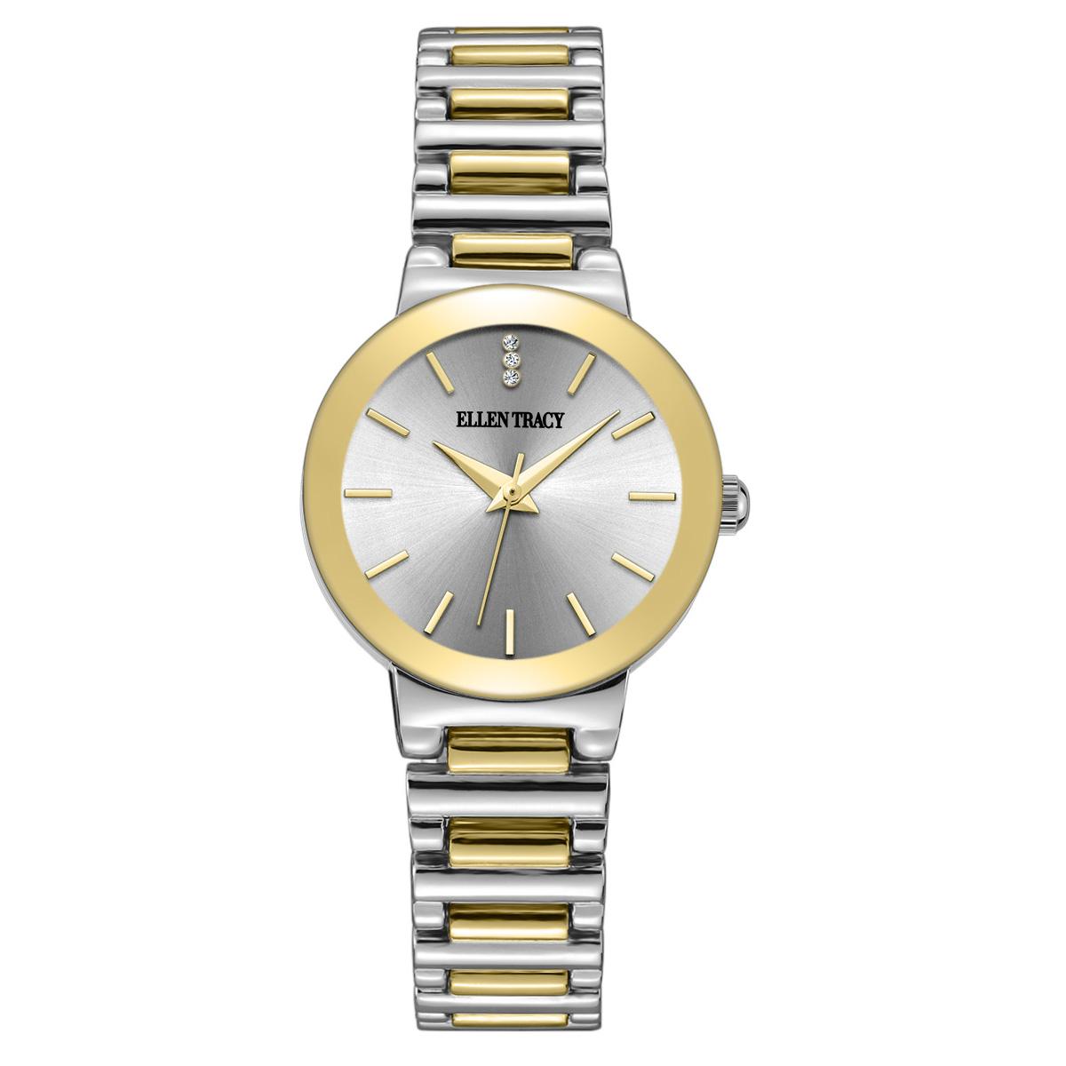 Click here for Womens Ellen Tracy Two-Tone Bracelet Watch - ET546... prices