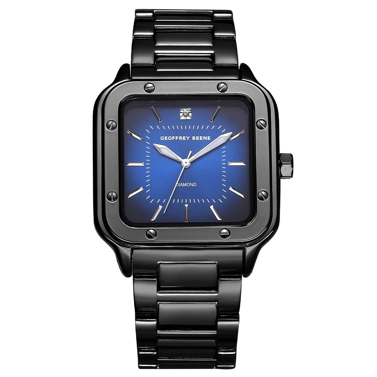 Click here for Mens Geoffrey Beene Genuine Diamond Dial Watch - G... prices