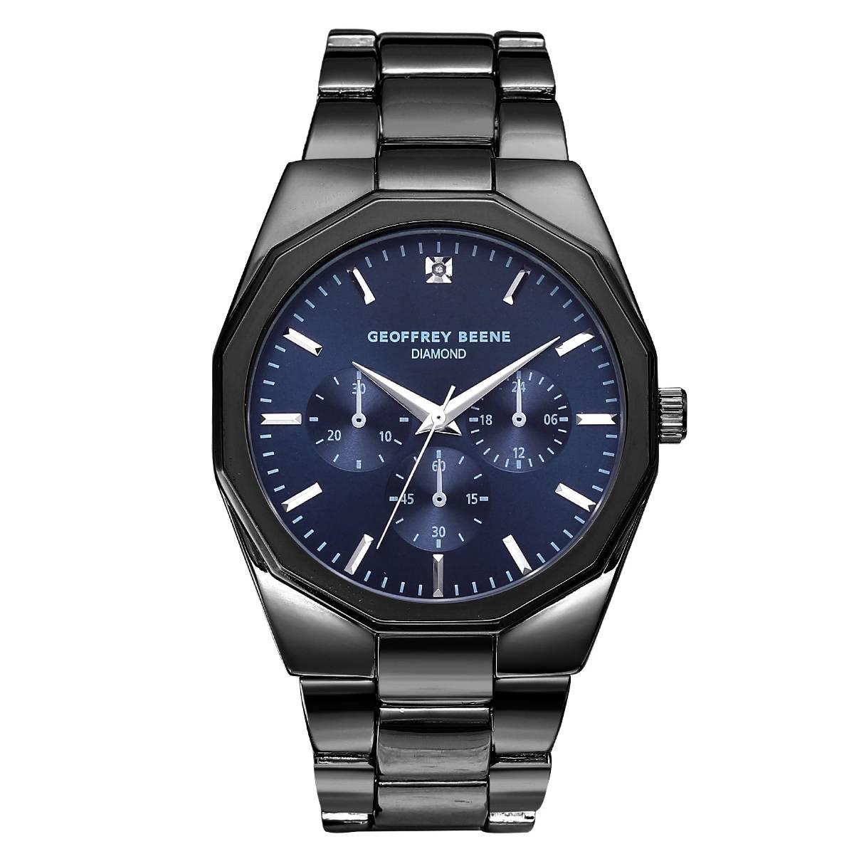 Click here for Mens Geoffrey Beene Genuine Diamond Dial Watch - G... prices