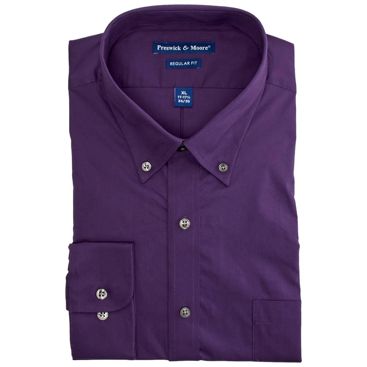 Click here for Mens Preswick & Moore(R) Cotton Regular Fit Dress... prices