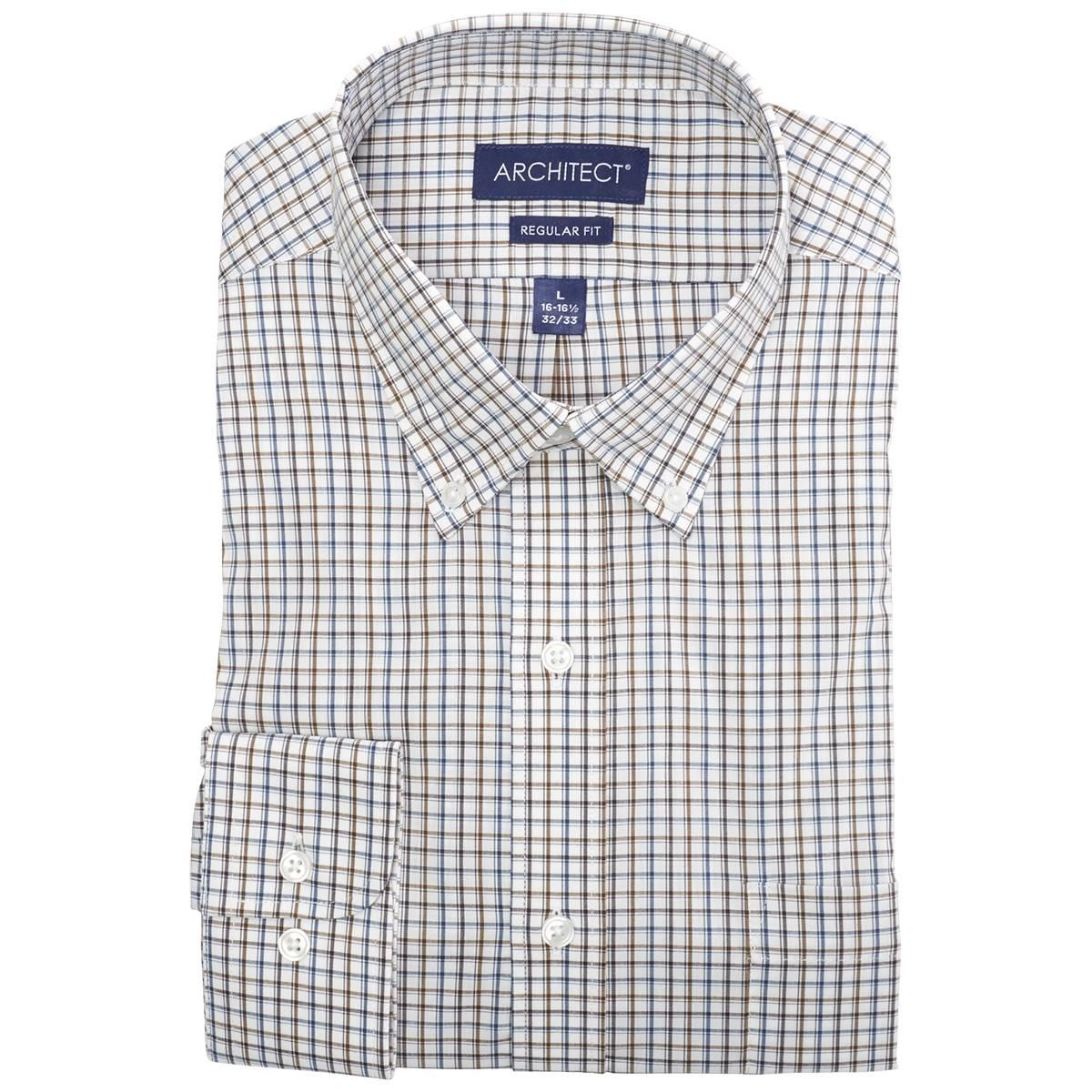 Click here for Mens Architect(R) High Performance Check Dress Shi... prices