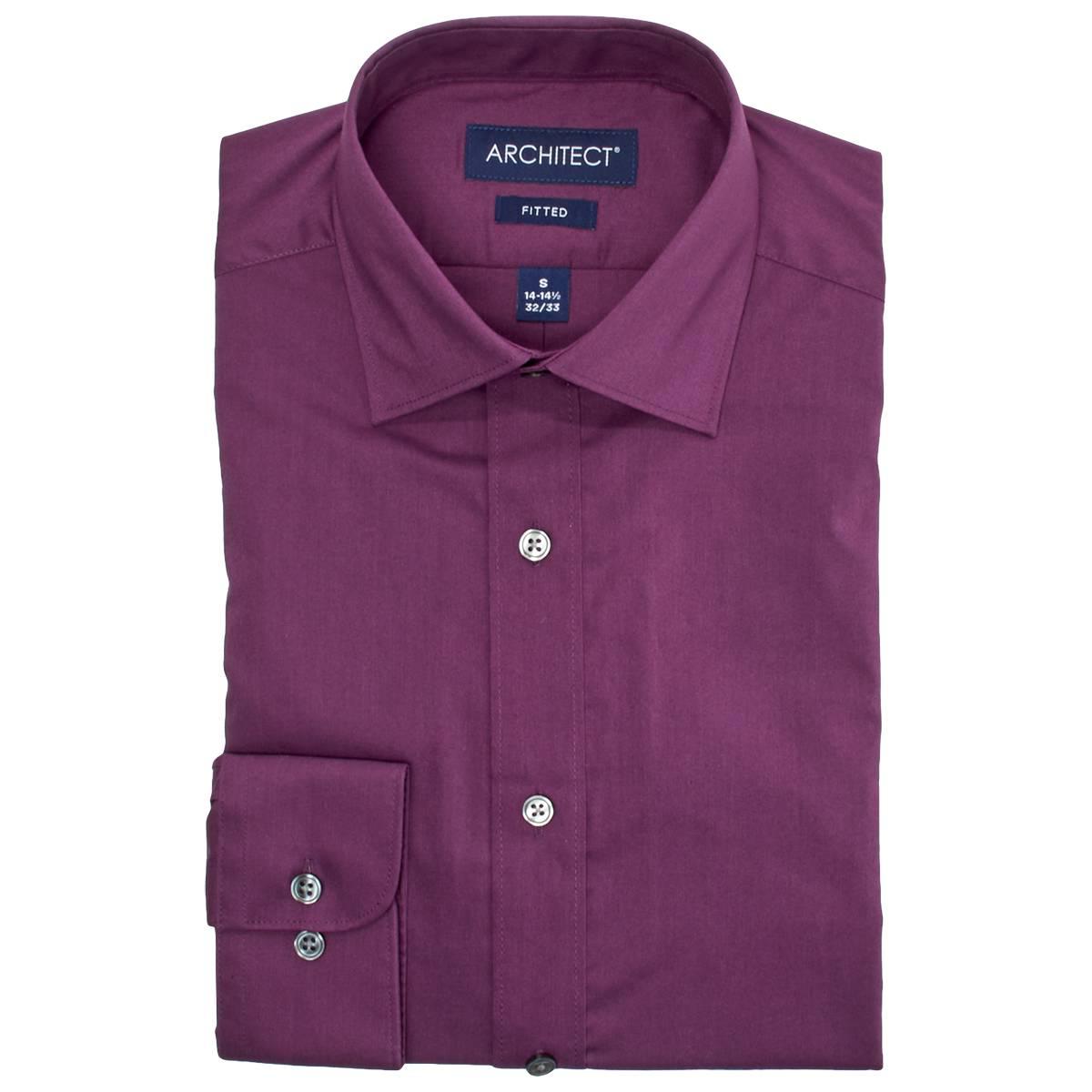 Click here for Mens Architect(R) Fitted Dress Shirt - Pansy Petal prices